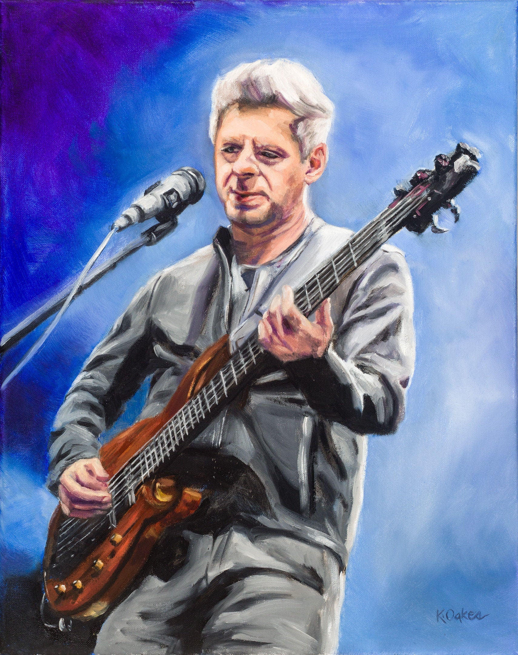 Phish Bass Guitarist Mike Gordon Print - Etsy