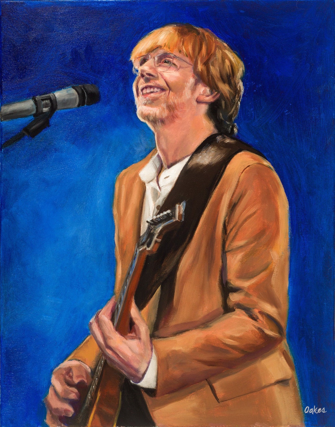Phish Lead Vocalist Trey Anastasio Print - Etsy