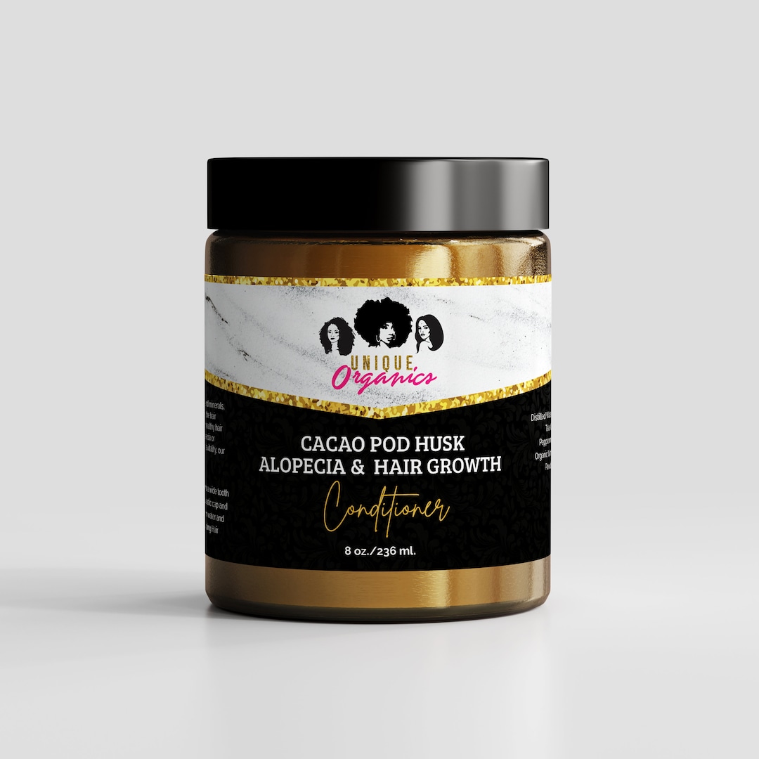 Cacao Pod Husk Alopecia and Hair Growth Conditioner, Moisturizing ...