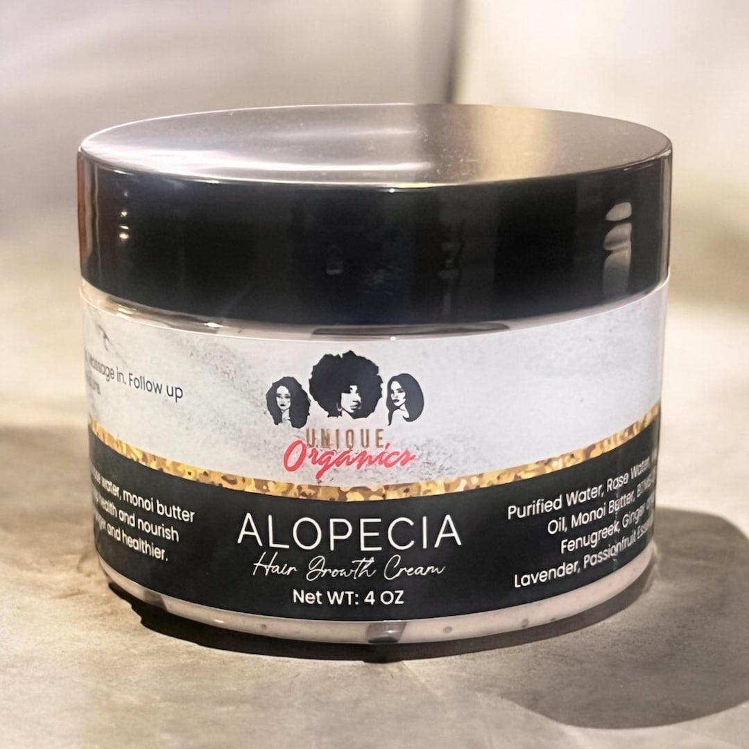 Moisturizing Herbal Growth Cream, Edges, Damaged Hair, Balding, Scalp ...