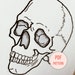Skull, Embroidery Pattern, PDF Digital File Only - Etsy