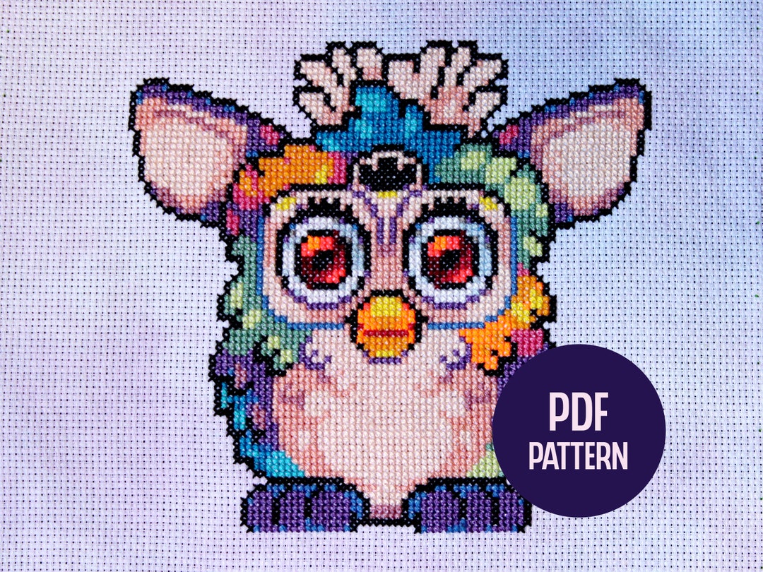 Furby, Cross Stitch Pattern, Digital File Only, Instant Download - Etsy