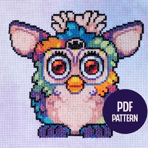 Furby, Cross Stitch Pattern, Digital File Only, Instant Download - Etsy