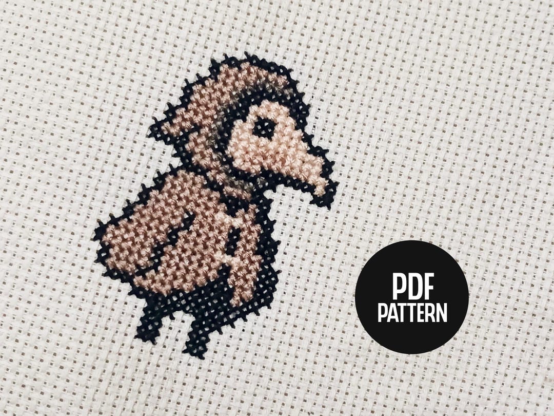 Plague Mask, Cross Stitch Pattern, Digital File, Instant Download - Etsy