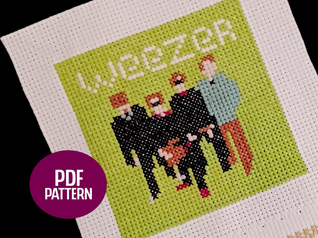 Album Cover, Cross Stitch Pattern, Digital File, Instant Download - Etsy