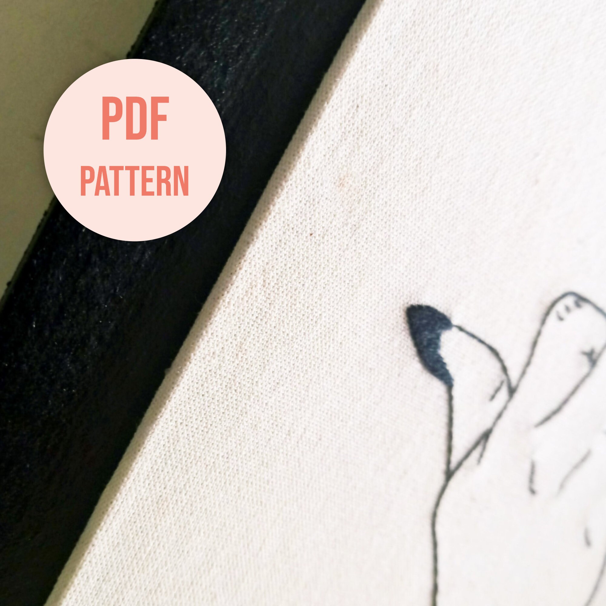 Middle Finger, Line Art, Embroidery Pattern, PDF Digital File Only - Etsy