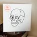 Skull, Embroidery Pattern, PDF Digital File Only - Etsy