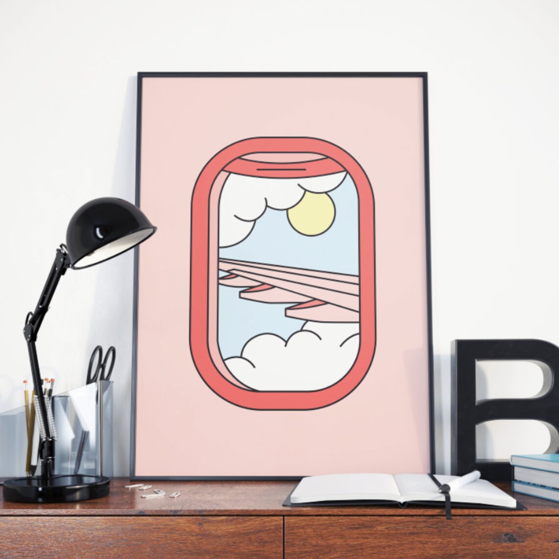 Airplane Window, Printable Illustration, Print, Traveling, Travel - Etsy