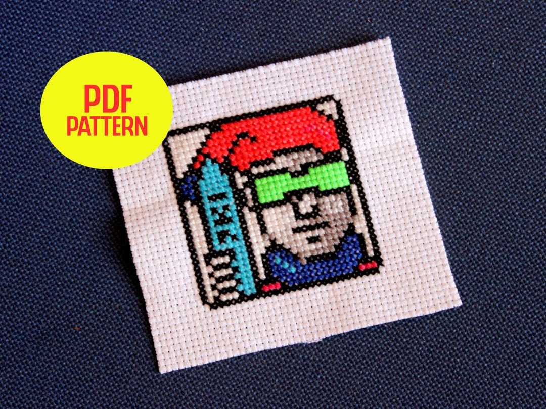 Ski, Cross Stitch Pattern, Digital File, Instant Download - Etsy