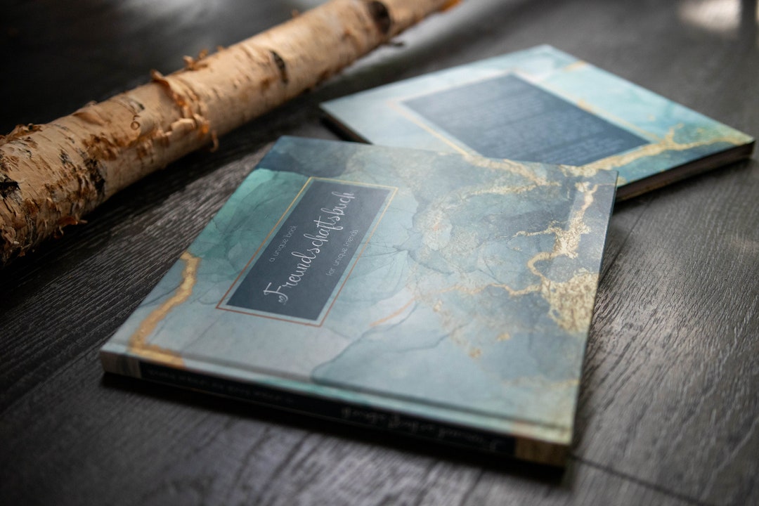 Freundschaftsbuch - a unique book for unique friends | Freundebuch für ...