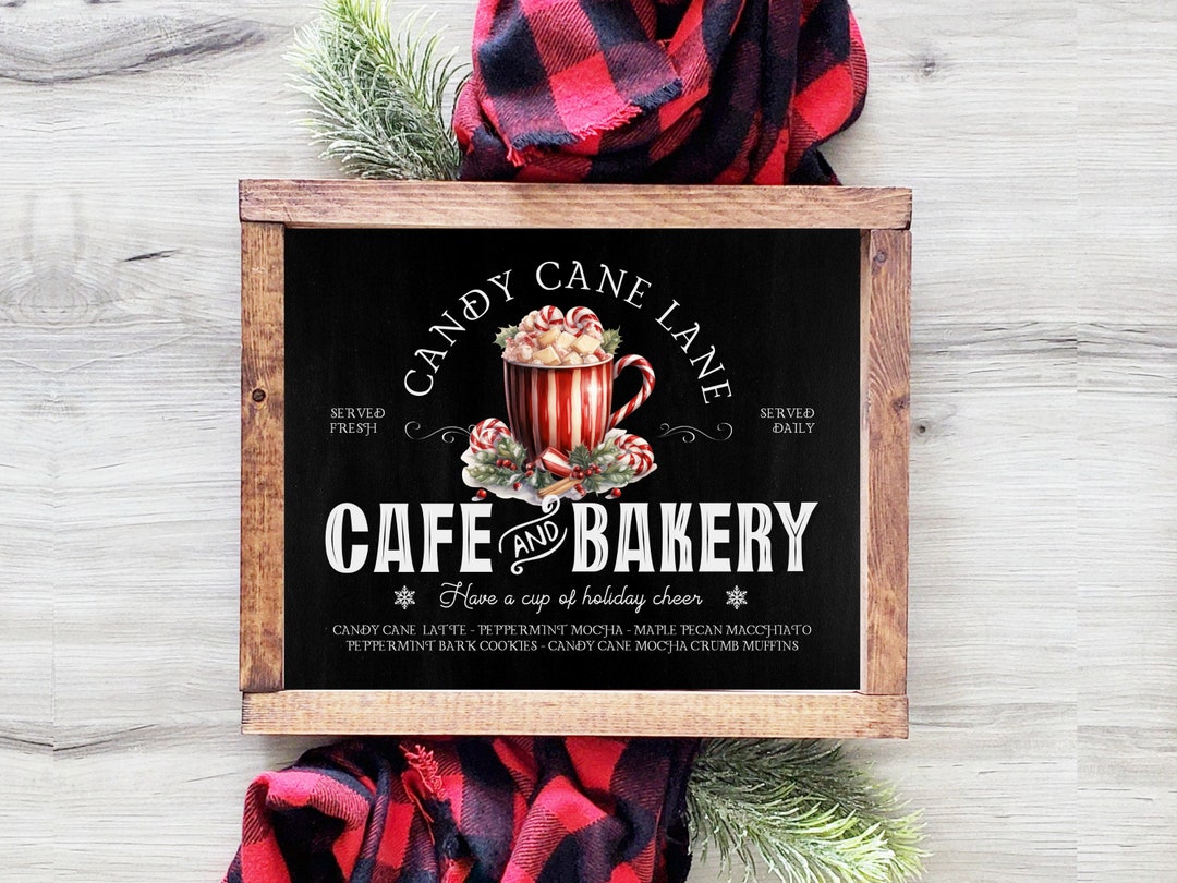 Christmas Coffee Bar Sign | Hot Cocoa Sign | Christmas Printables ...