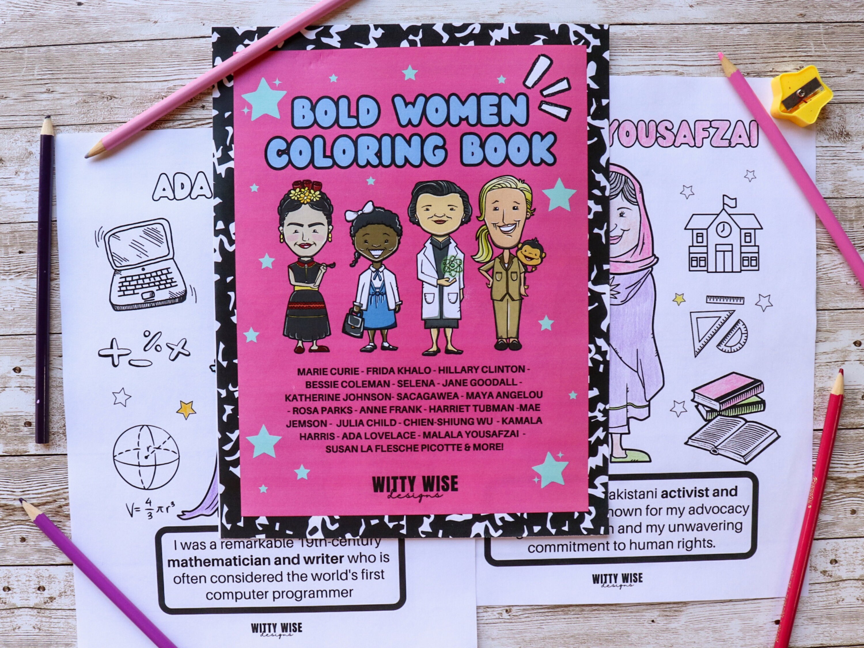 Women's History Month Coloring Pages | Homeschool Curriculum | Women in ...
