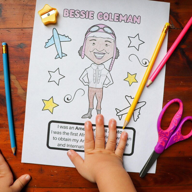 Black History Coloring Pages | Educational Resources | Homeschool ...