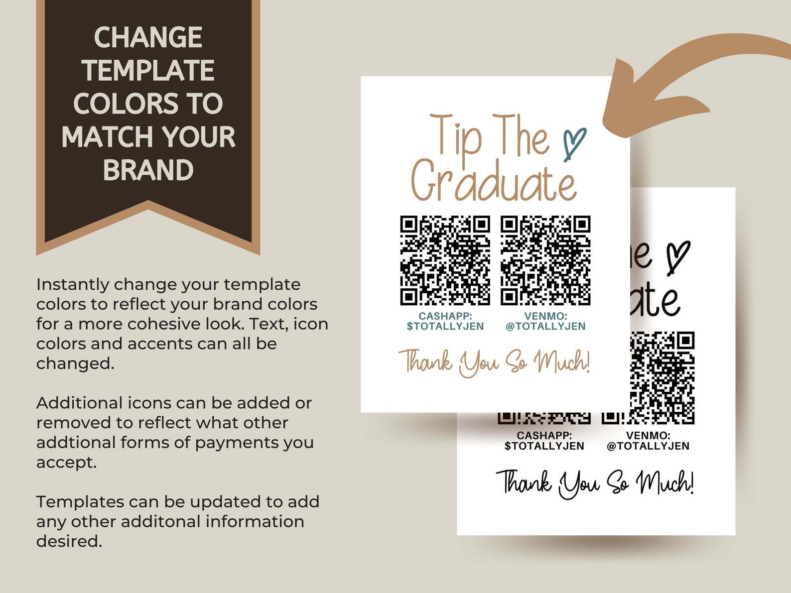 Graduation Party Sign Graduation Gift Sign QR Code Sign - Etsy