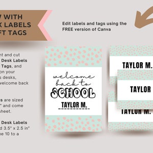 Meet the Teacher Template | Back to School Newsletter | Student Gift ...