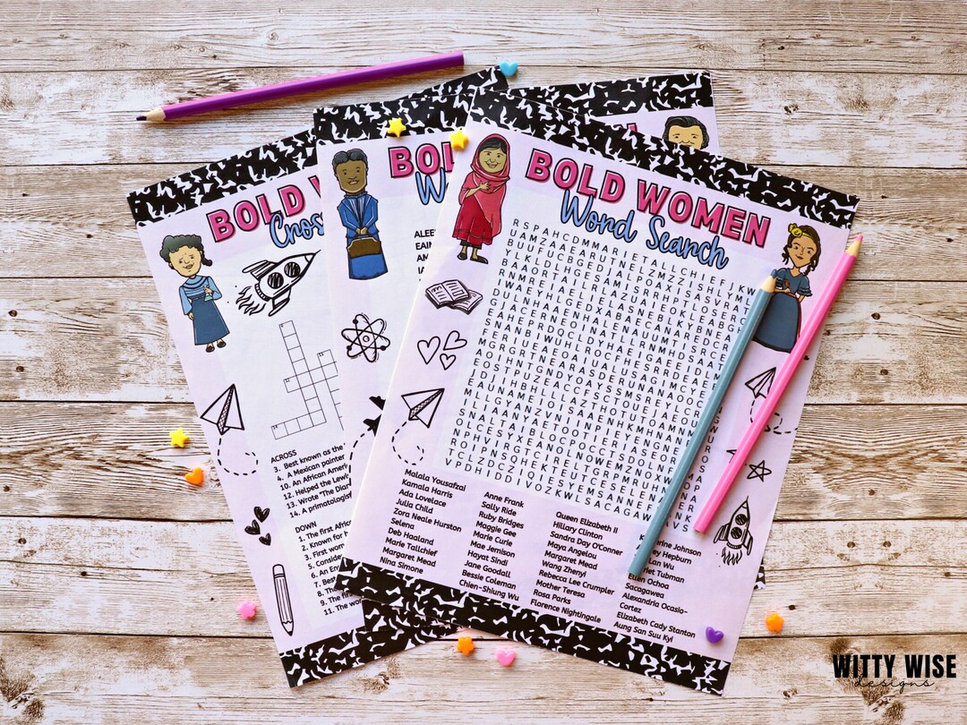 Women's History Month Activities | Teachers Printables | Homeschool ...