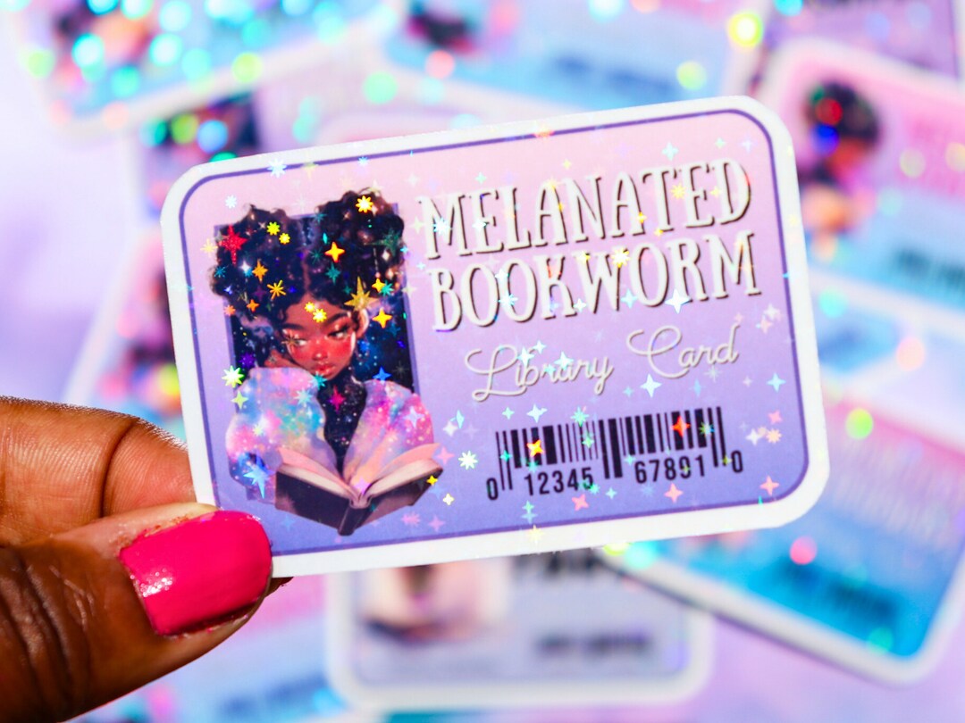 Book Sticker | Black Girl Stickers | Book Club | Stickers for Kindles ...
