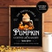 Pumpkin Coffee Bar Sign Hot Cocoa Sign Pumpkin Spice Latte Fall Coffee ...