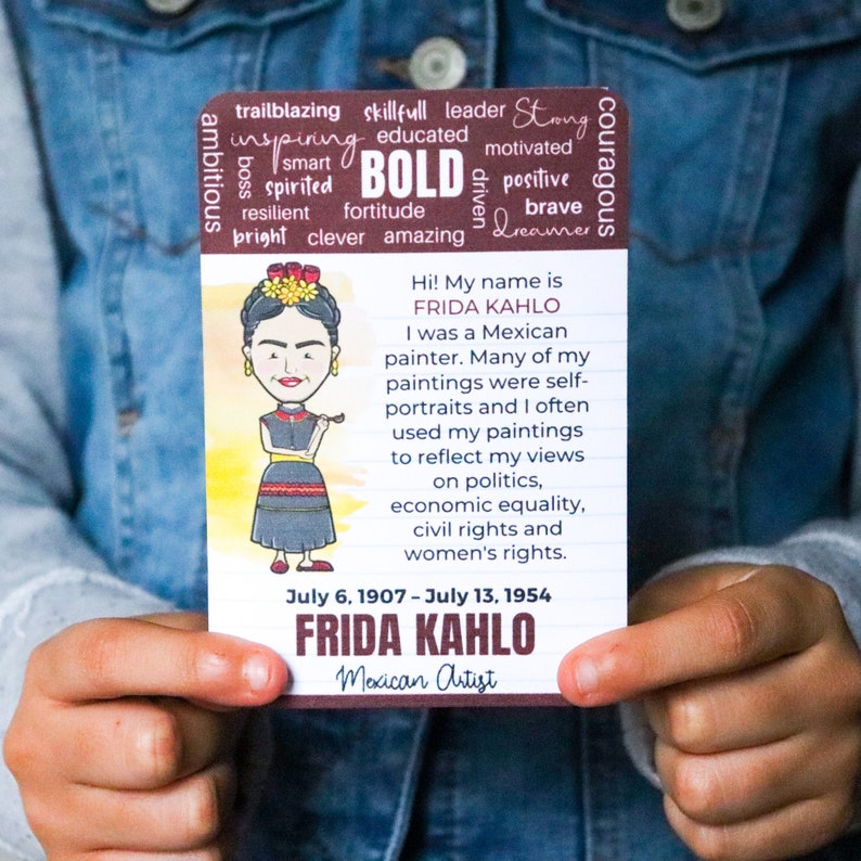 Women in History Flash Cards Educational Resources | Etsy