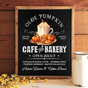 Fall Coffee Bar Sign | Fall Hot Chocolate Bar Decor | Hot Cocoa Sign ...