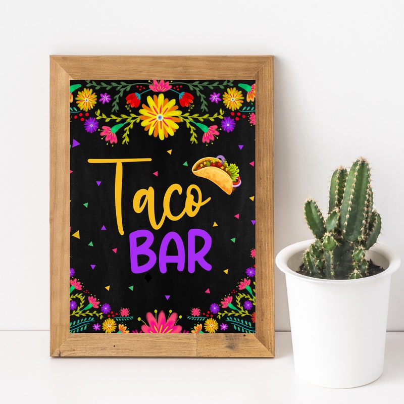 Taco Bar Sign - Etsy
