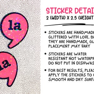 Comma La Sticker | Kamala Harris | Madam President | I'm Speaking ...