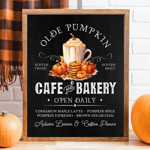 Fall Coffee Bar Sign | Fall Hot Chocolate Bar Decor | Hot Cocoa Sign ...