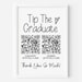 Graduation Party Sign Graduation Gift Sign QR Code Sign - Etsy