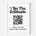 Graduation Gift Sign Graduation Gift Sign QR Code Sign - Etsy