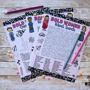 Women's History Month Activities | Homeschool Printables | History ...