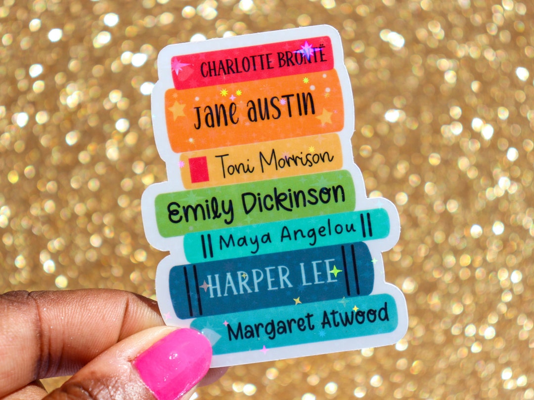 Women's History Month Sticker | Famous Women Writers | Stickers for ...