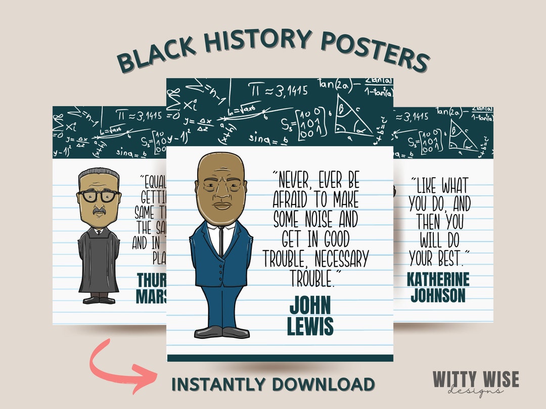 Black History Posters | Educational Resources | Homeschool Resources ...