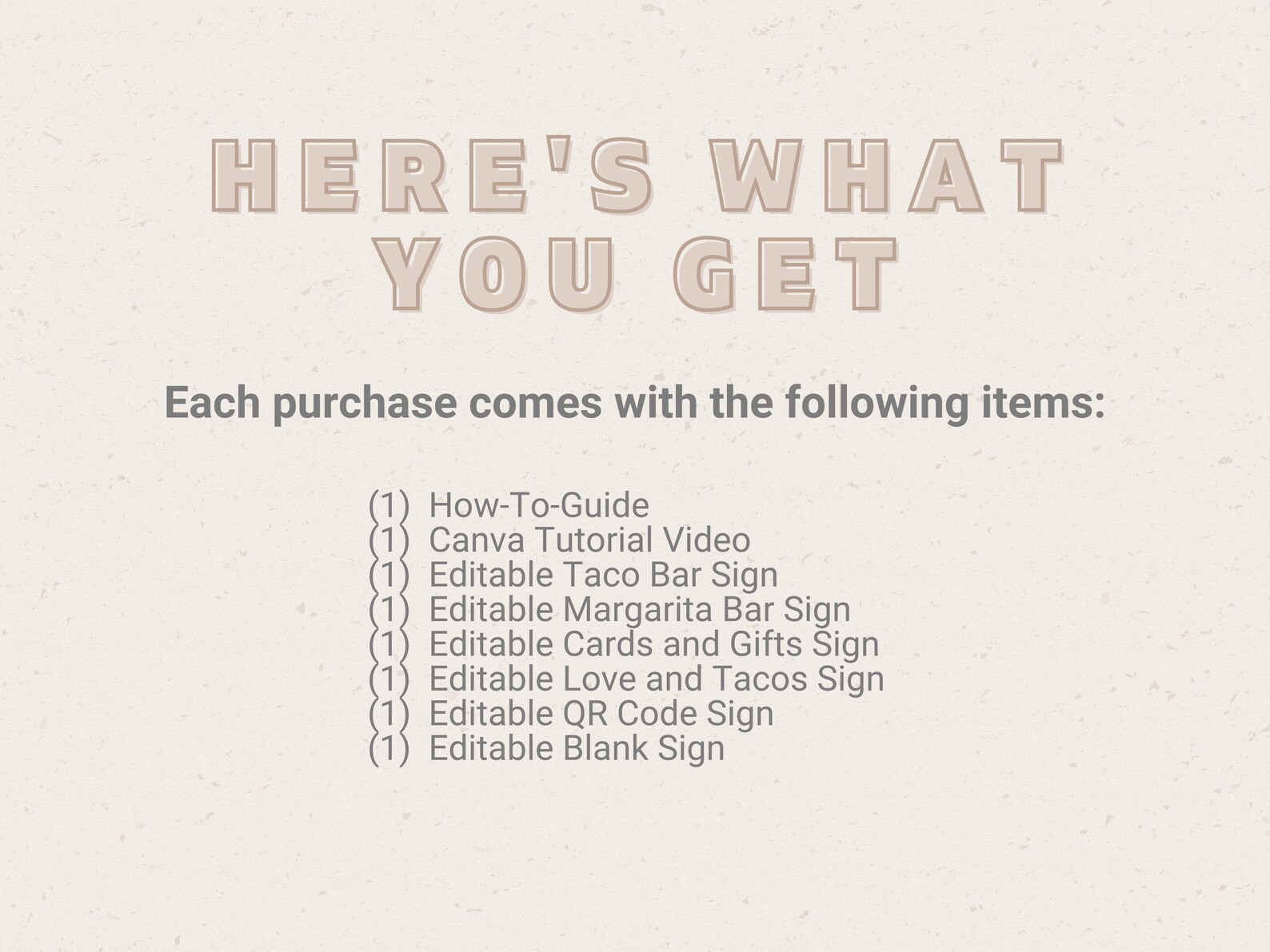 Taco Bar Sign | Fiesta Theme Party | Taco Graduation Party | Fiesta ...