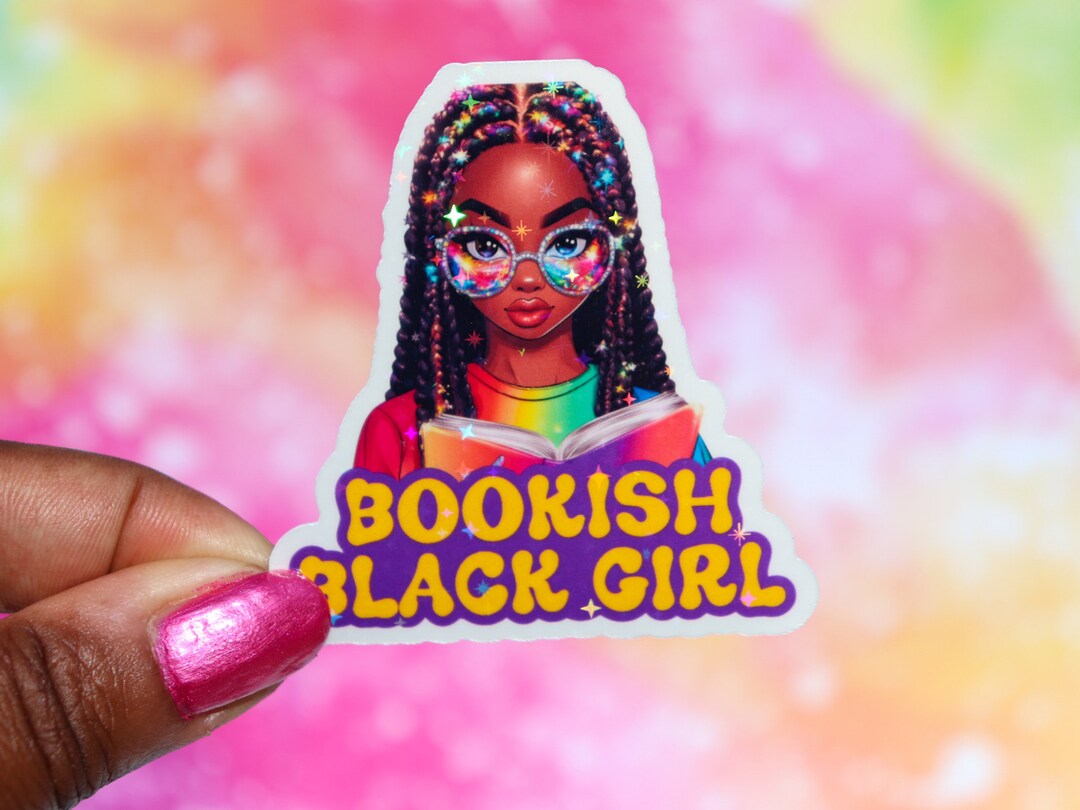 Black Girl Stickers | Book Sticker | Book Club | Stickers for Kindles ...