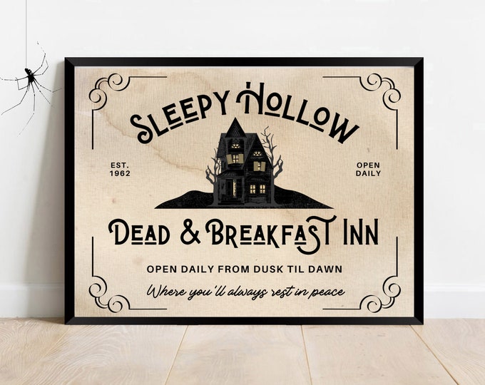 Halloween Printable Sign | Spooky Decor | Halloween Coffee Bar Sign ...