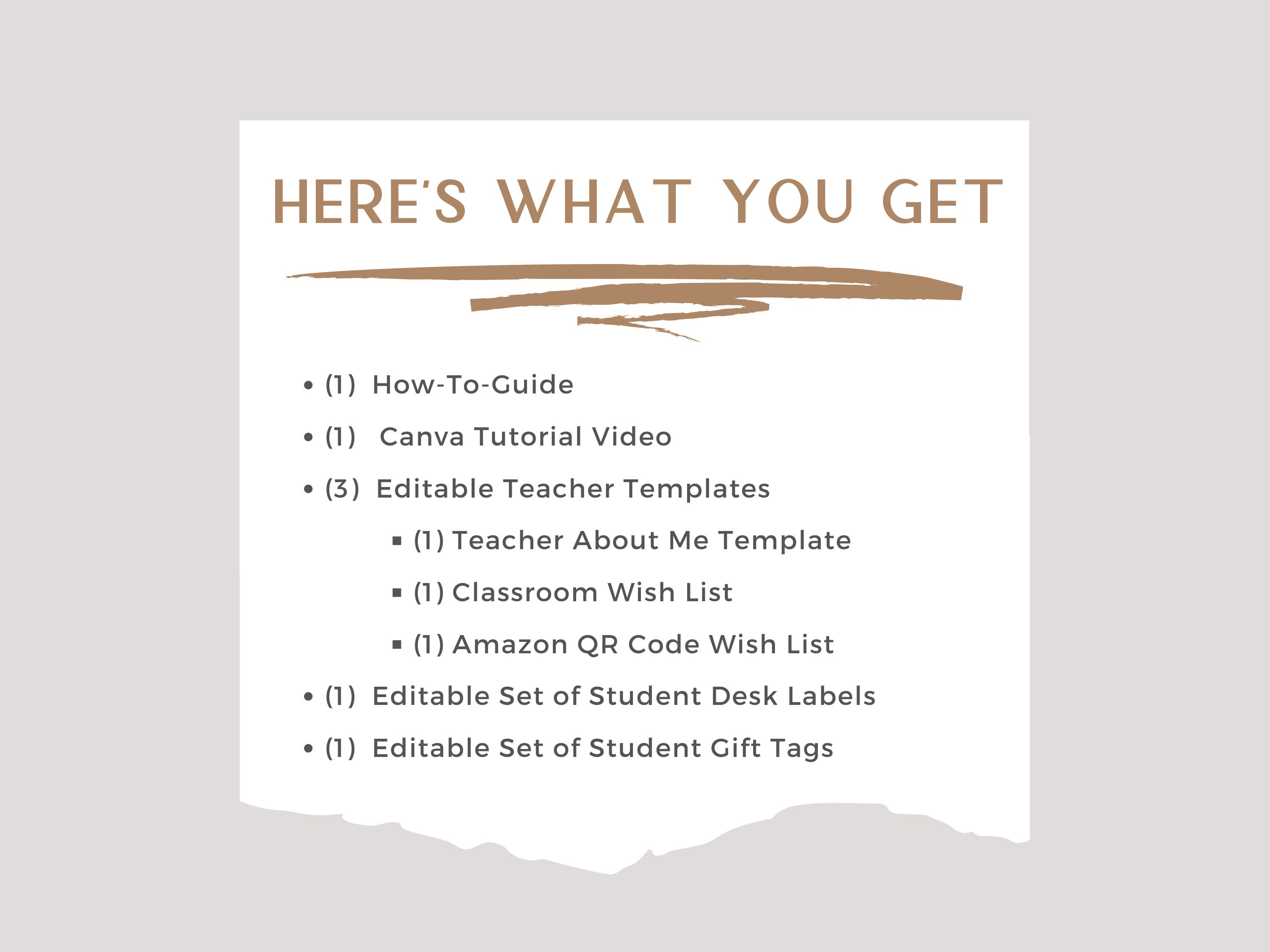 Meet the Teacher Template | Back to School Newsletter | Student Gift ...