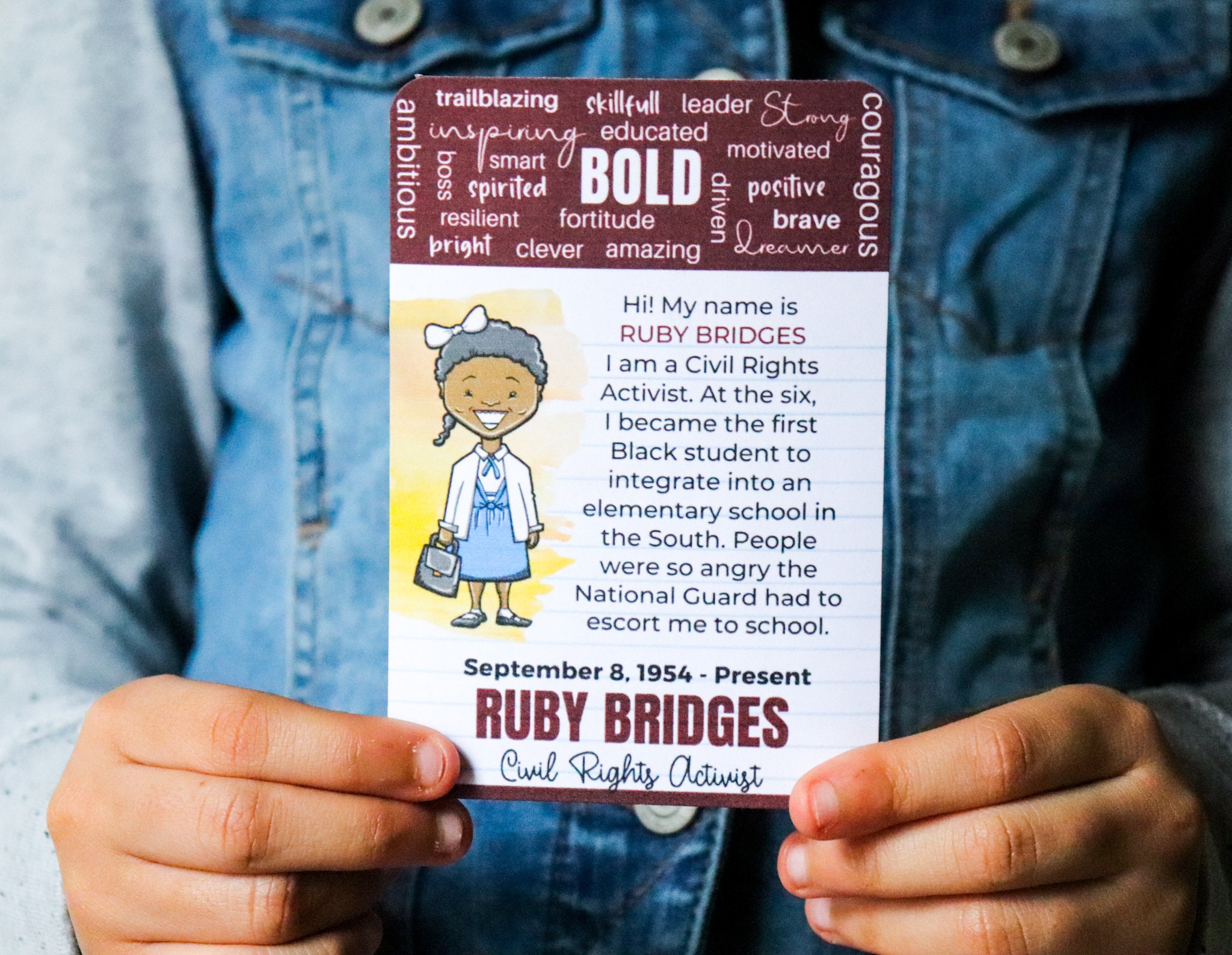 Women in History Flash Cards Educational Resources | Etsy