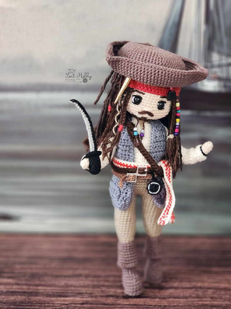Crazy Captain Pattern Pdf TUTORİAL ENGLİSH - Etsy