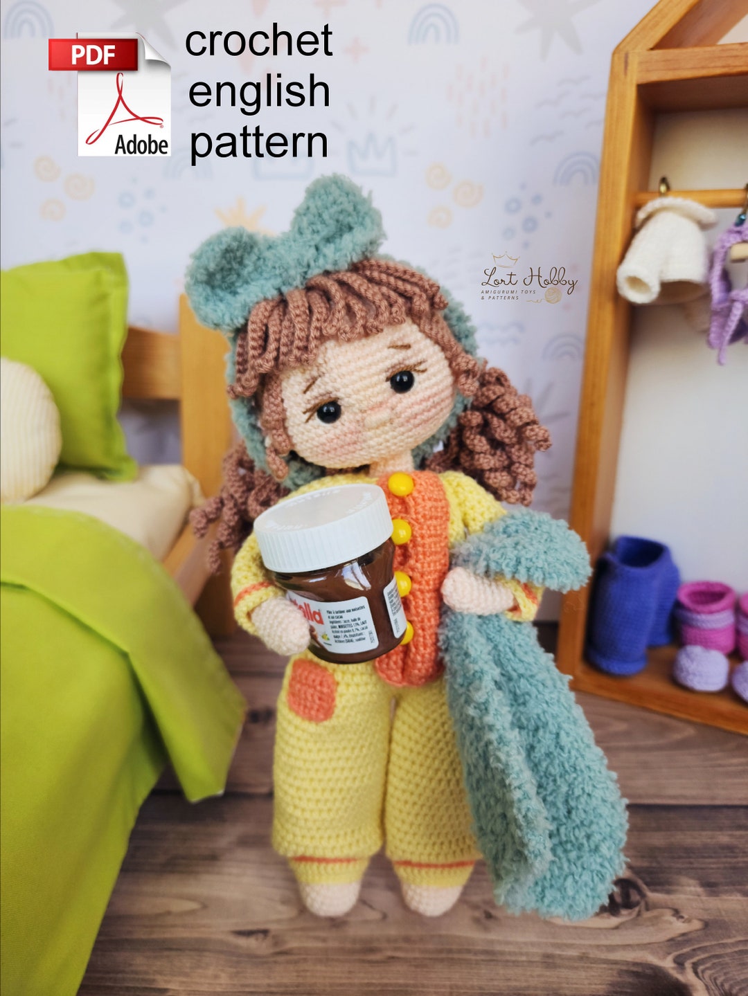 Polly Doll Pdf PATTERN TUTORİAL ENG - Etsy