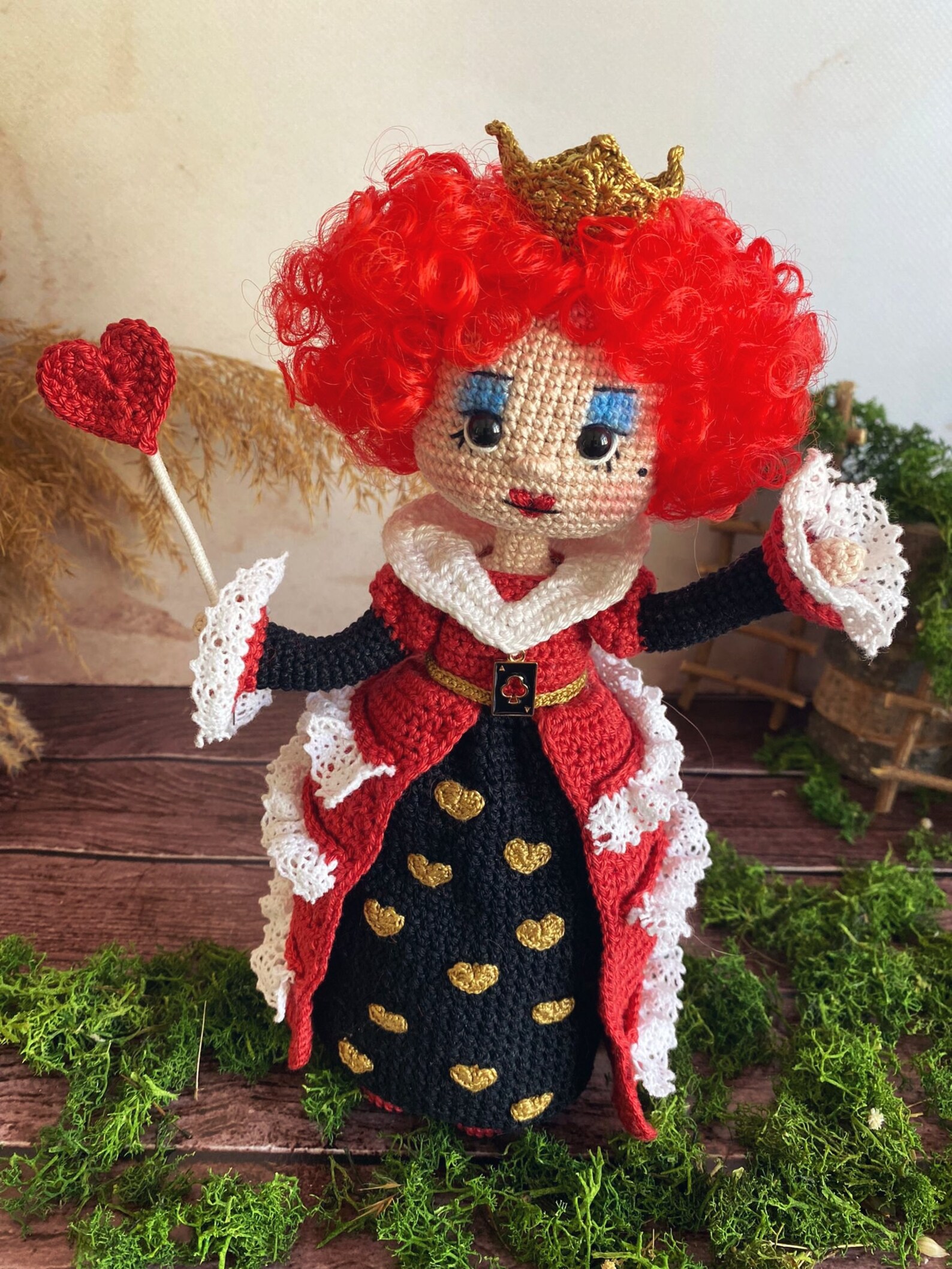 Red Queen Pattern PDF TUTORİAL ENGLİSH - Etsy
