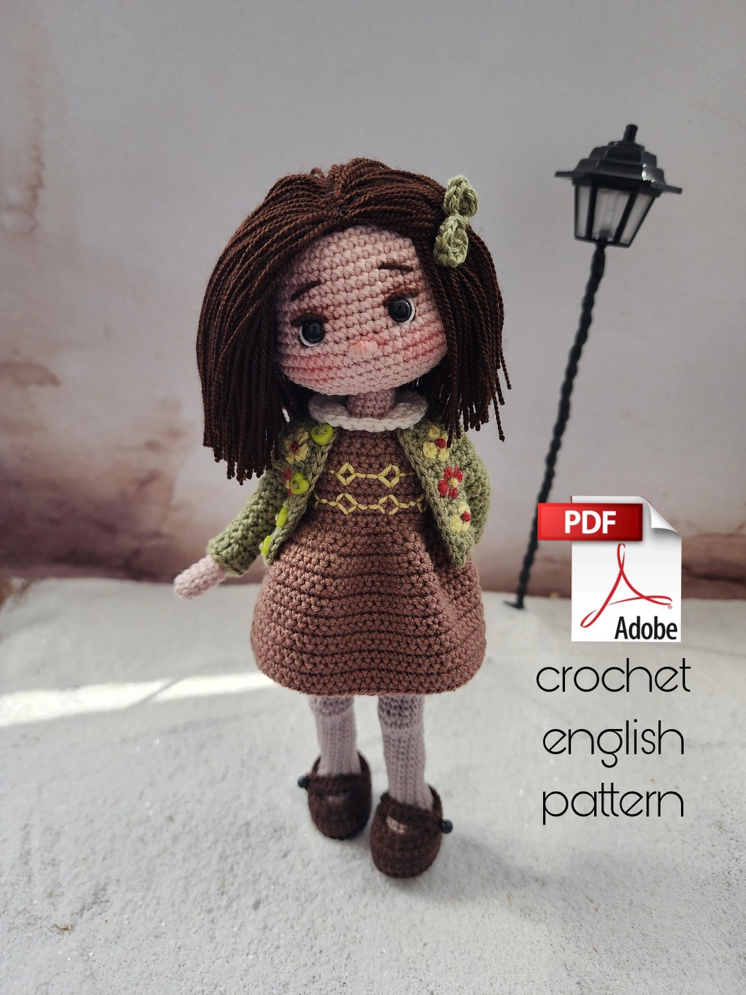 Narnia Lucy Pevensıe Pattern PDF TUTORİAL ENGLİSH - Etsy