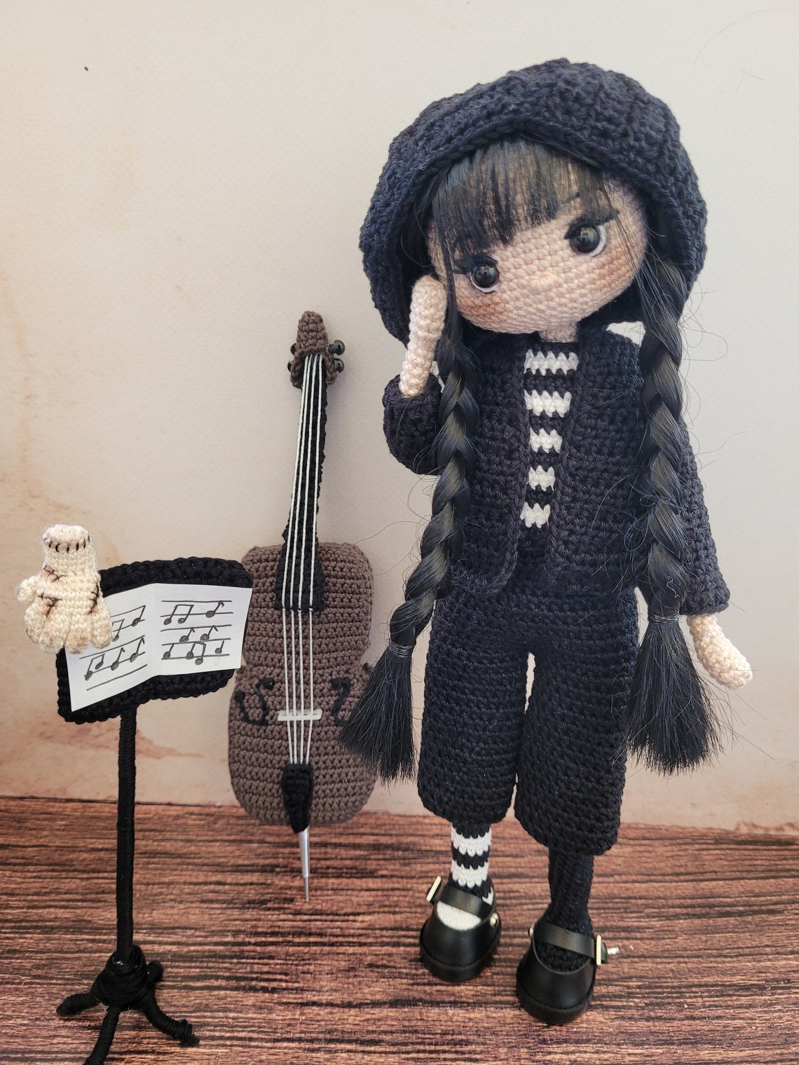 Wednesday Addams Cello Costume Only Pattern Pdf TUTORİAL - Etsy