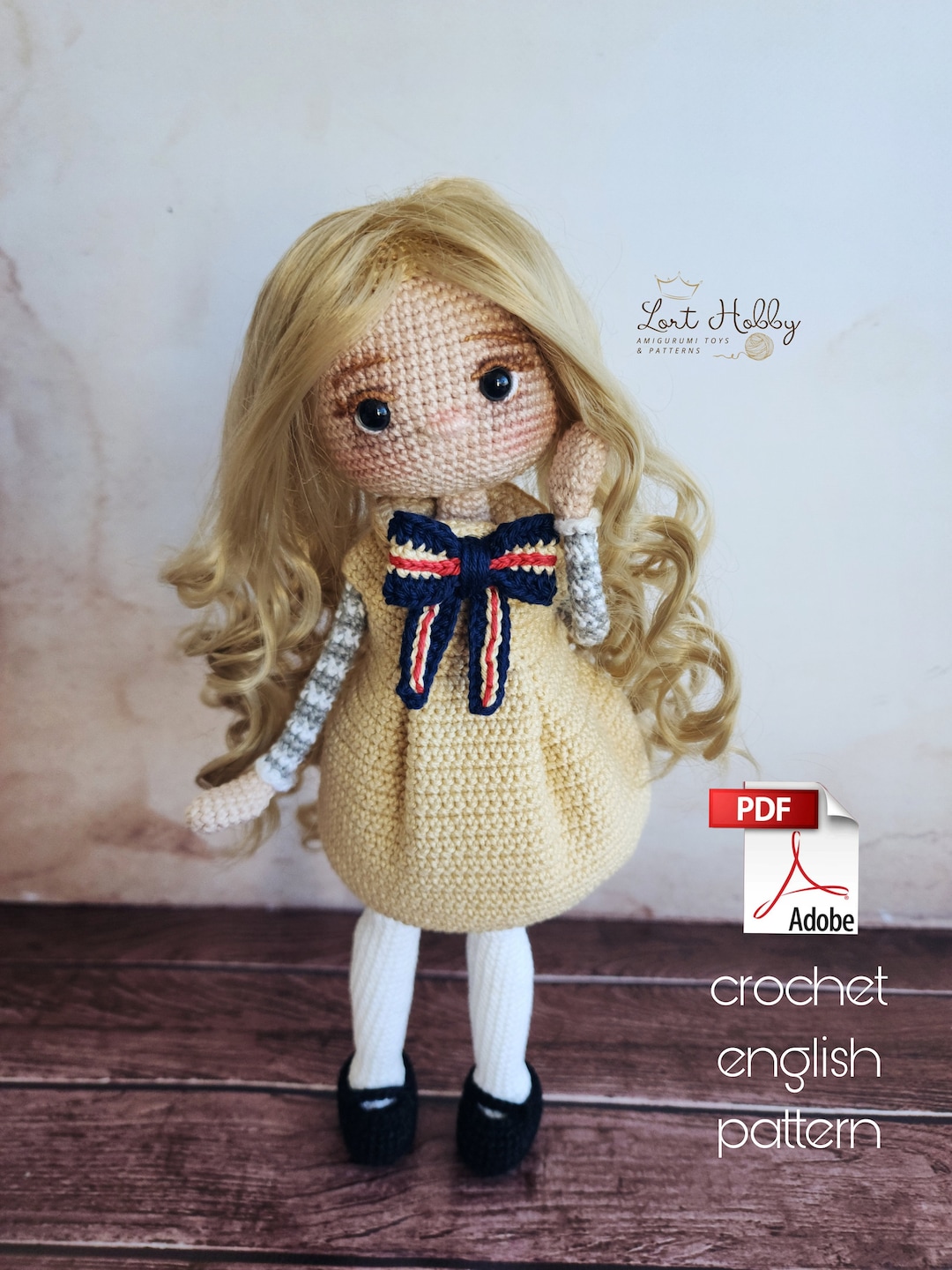 M3gan Doll Pattern PDF TUTORİAL ENGLİSH - Etsy