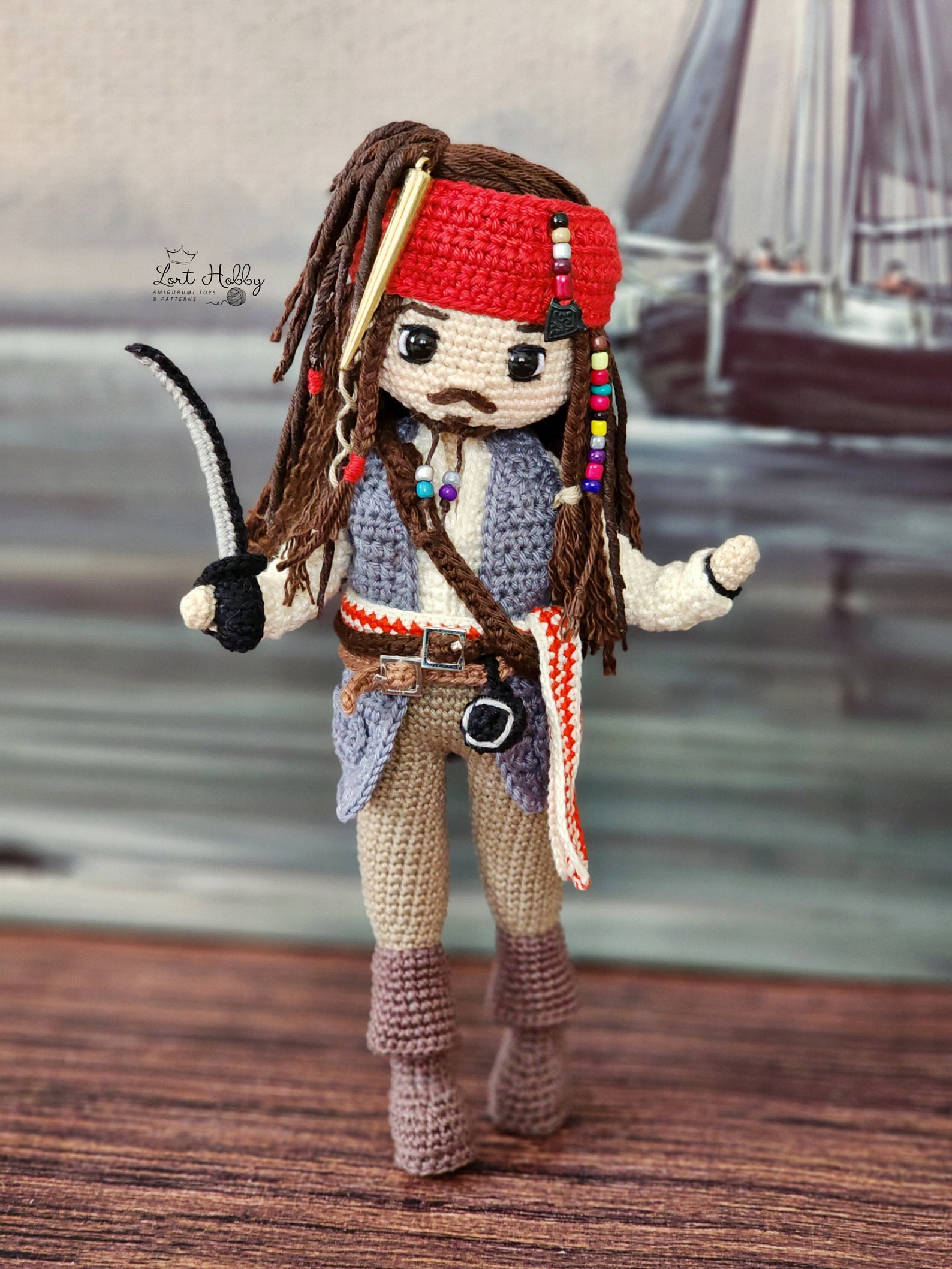 Crazy Captain Pattern Pdf TUTORİAL ENGLİSH - Etsy
