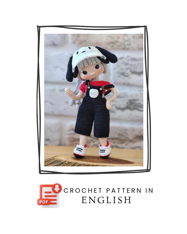 Lori Doll Pattern PDF TUTORİAL ENGLİSH - Etsy