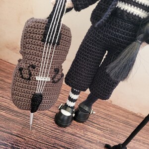 Wednesday Addams Cello Costume Only Pattern Pdf TUTORİAL ENGLİSH - Etsy