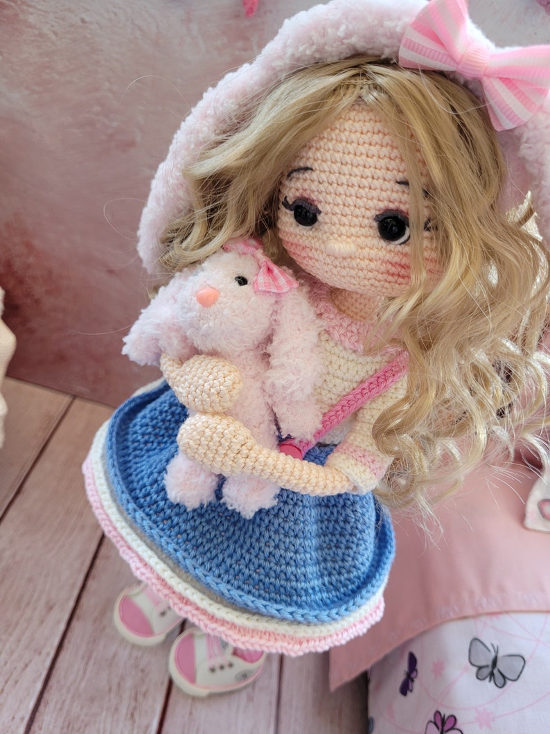 Luna Doll Pattern PDF TUTORİAL ENGLİSH - Etsy