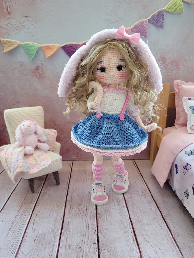 Luna Doll Pattern PDF TUTORİAL ENGLİSH - Etsy