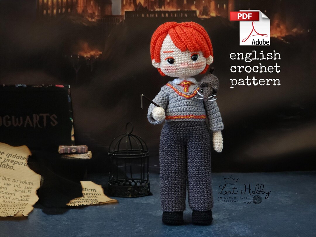 Red Wizard Pattern PDF TUTORİAL ENGLİSH - Etsy