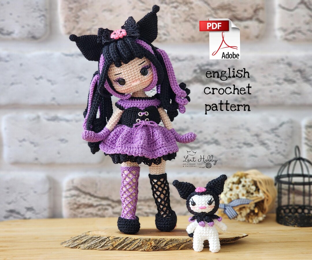 Khloe Doll Pattern PDF TUTORİAL ENGLİSH - Etsy